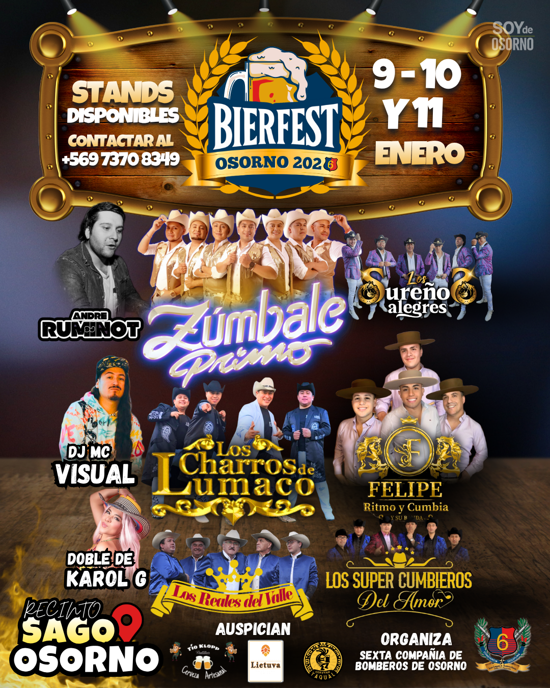 Bierfest Osorno 2026 promete tres días de música, fiesta y cerveza en ...